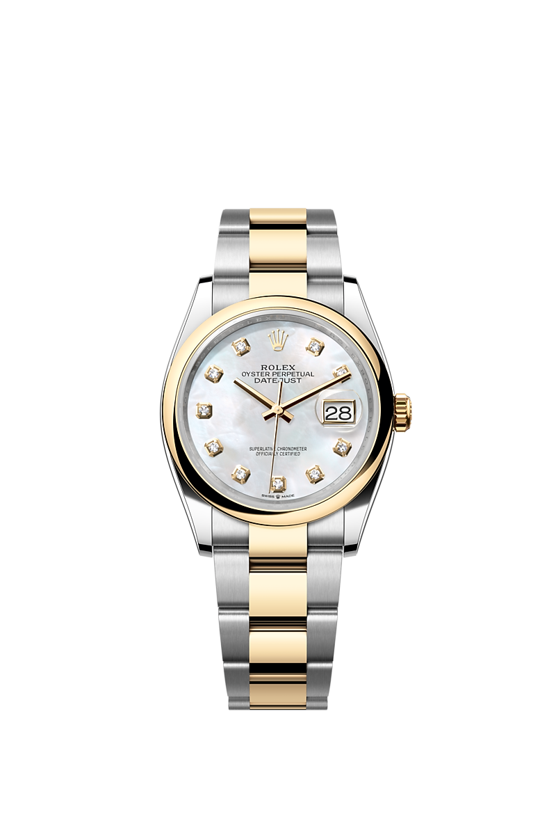 Reloj Rolex Datejust 36: acero Oystersteel y oro amarillo - m126203-0024