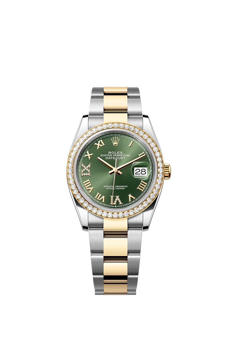 Rolex Datejust 36 watch: Oystersteel and yellow gold - m126283rbr-0012