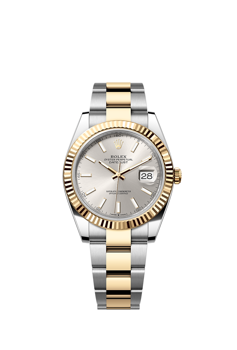 Jam tangan Rolex Datejust 41 : Oystersteel dan emas kuning - m126333-0001
