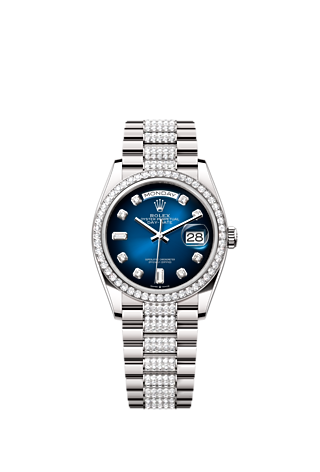 Rolex Day-Date 36 watch: 18 kt white gold - m128349rbr-0016