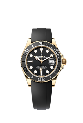Jam tangan Yacht-Master 42 Rolex: emas kuning 18 karat - m226658-0001