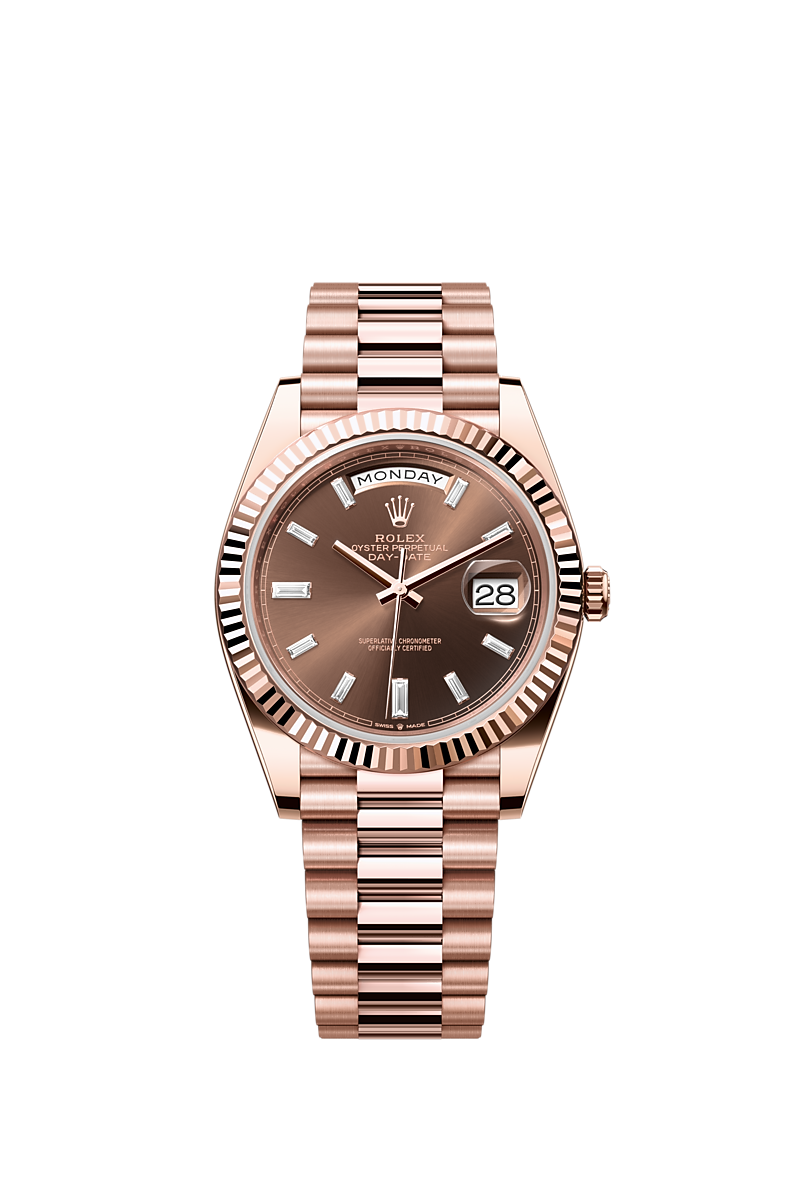 Rolex Day-Date 40 watch: 18 kt Everose gold - m228235-0003