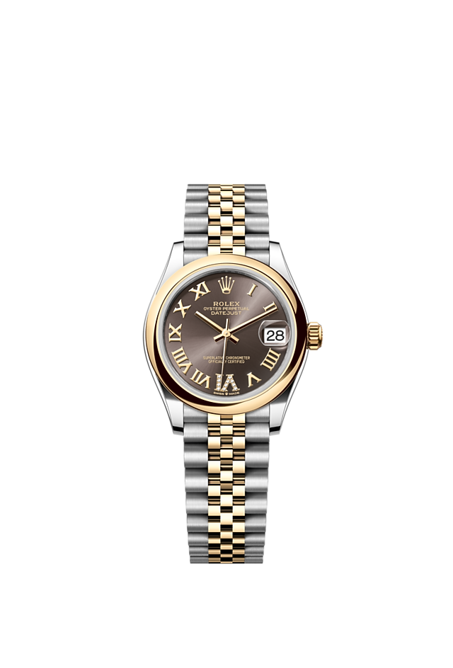 Rolex Datejust 31 watch: Oystersteel and yellow gold - m278243-0018