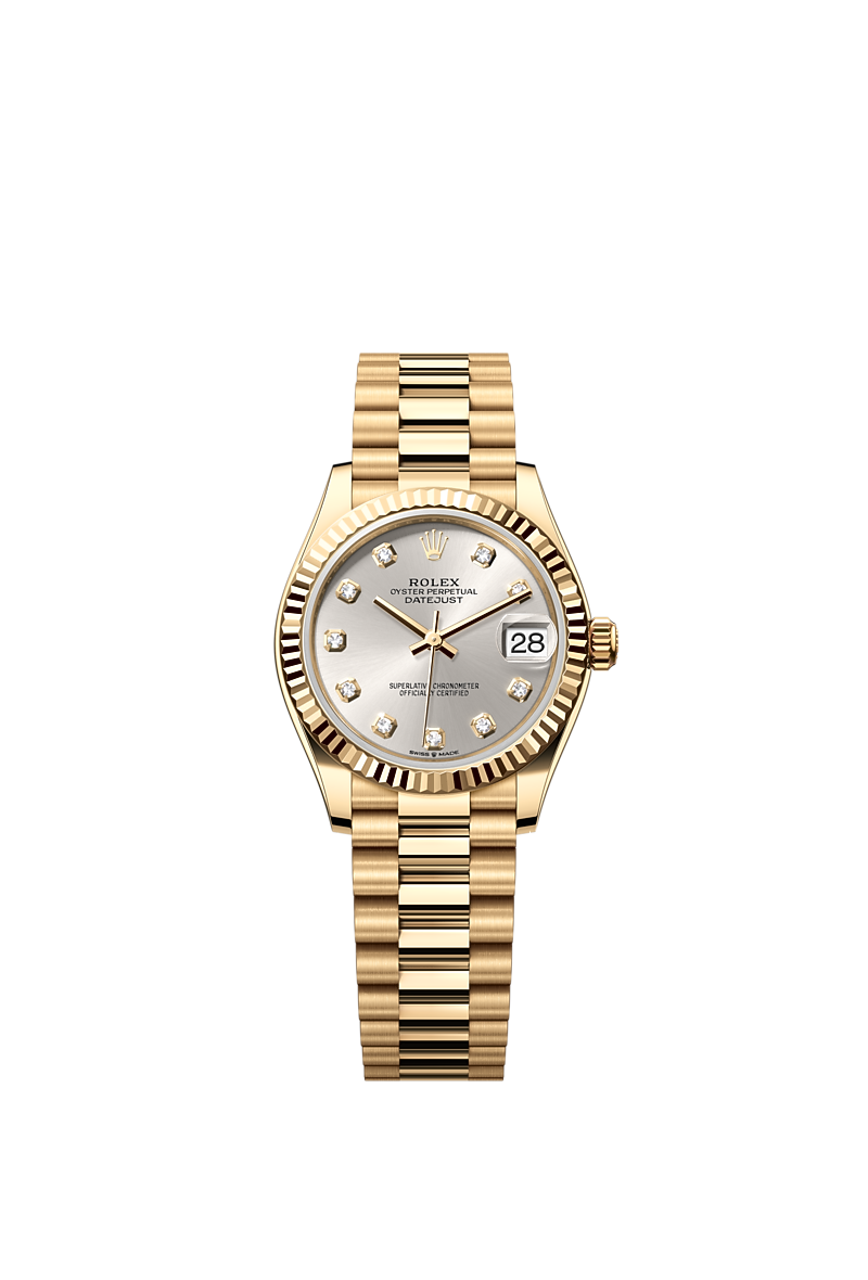 Rolex Datejust 31 watch: 18 kt yellow gold - m278278-0034