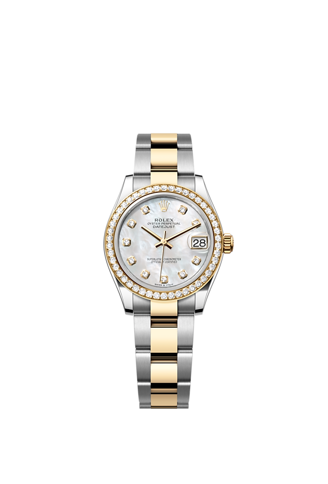 Rolex Datejust 31 watch: Oystersteel and yellow gold - m278383rbr-0027