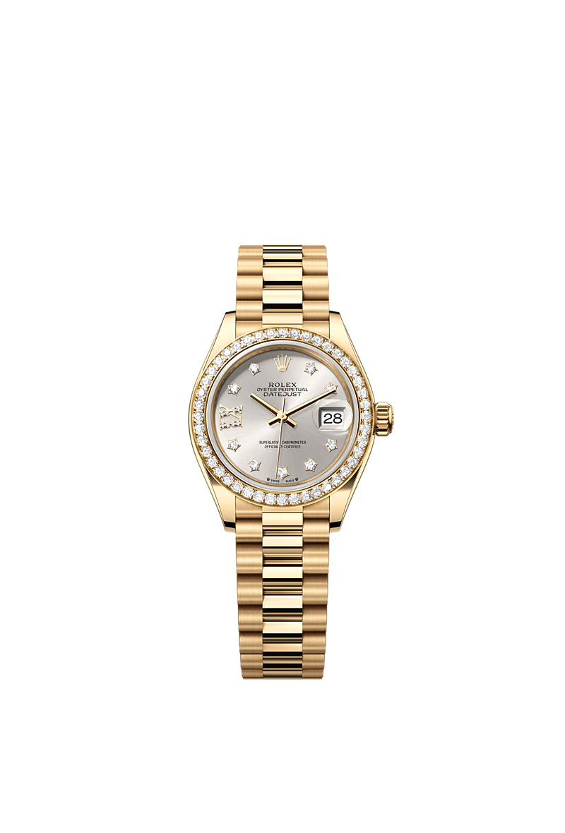 Rolex Lady‑Datejust watch: 18 ct yellow gold - m279138rbr-0001
