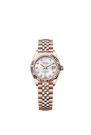 Rolex Lady-Datejust watch: 18 ct Everose gold - m279175-0018