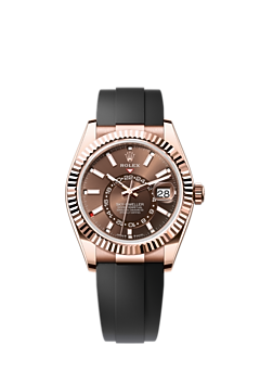 Rolex Sky-Dweller watch: 18 ct Everose gold - m336235-0002