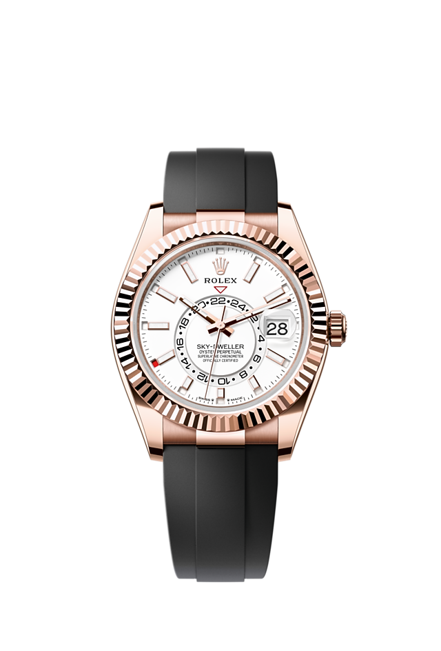 Rolex Sky-Dweller watch: 18 kt Everose gold - m336235-0003