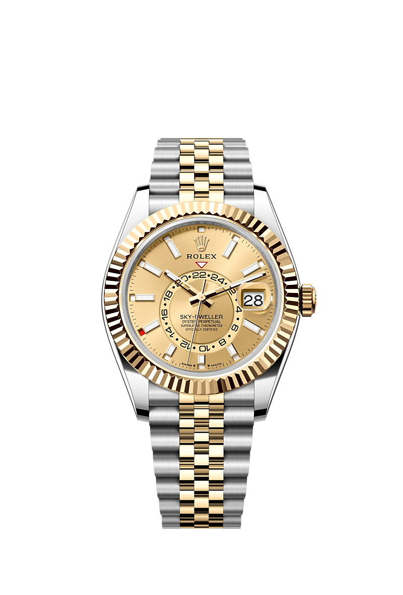 Rolex Sky-Dweller watch: Oystersteel and yellow gold - m336933-0002