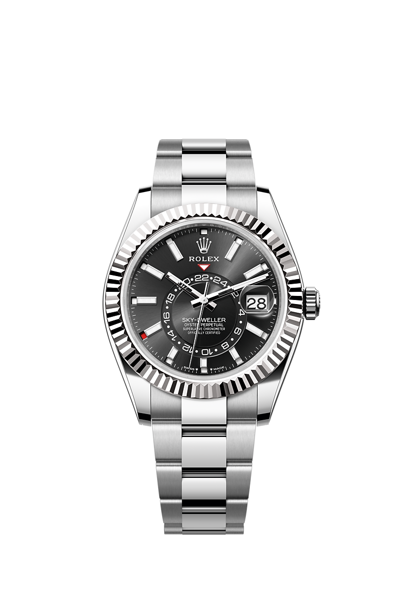 Rolex Sky-Dweller watch: Oystersteel and white gold - m336934-0007