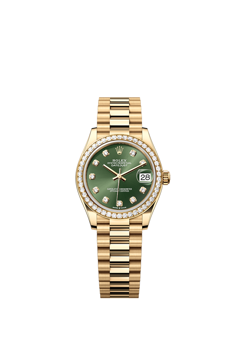 Jam tangan Datejust 31 Rolex: emas kuning 18 karat - m278288rbr-0007