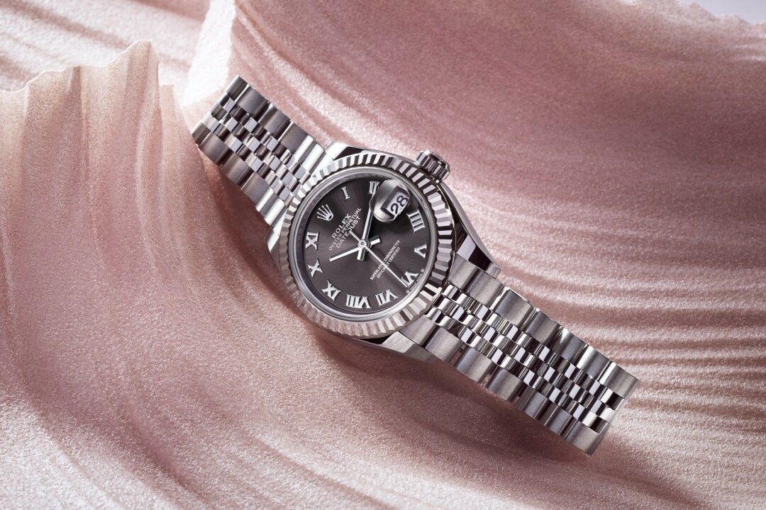 Rolex Lady-Datejust watch: Oystersteel and white gold - m279384rbr-0004