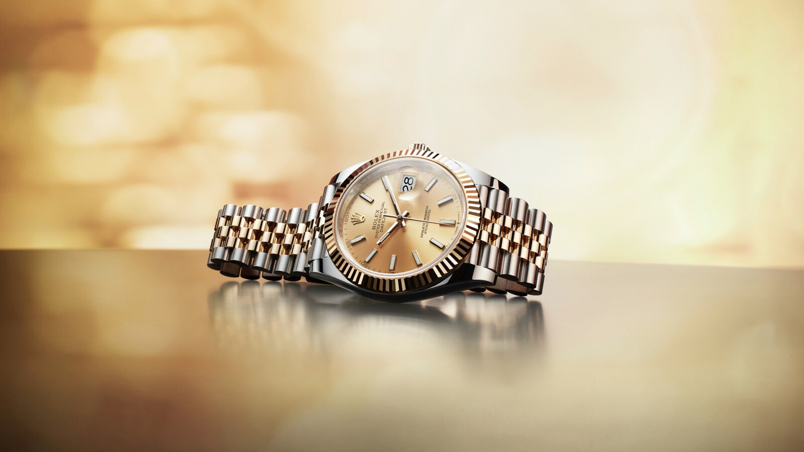 Rolex Datejust 41 watch: Oystersteel and yellow gold - m126333-0010