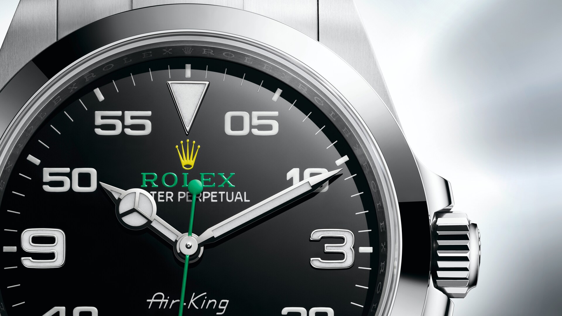 Rolex Air-King watch: Oystersteel - m126900-0001