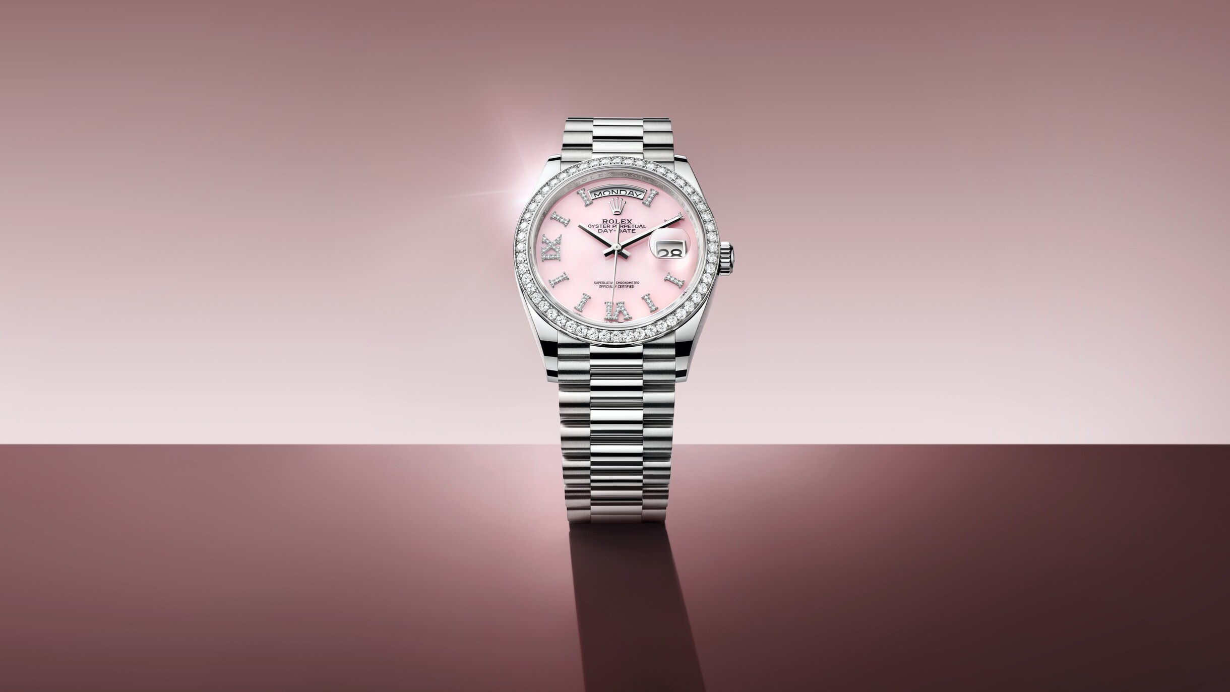 Rolex Day-Date 36 watch: 18 kt white gold - m128349rbr-0008