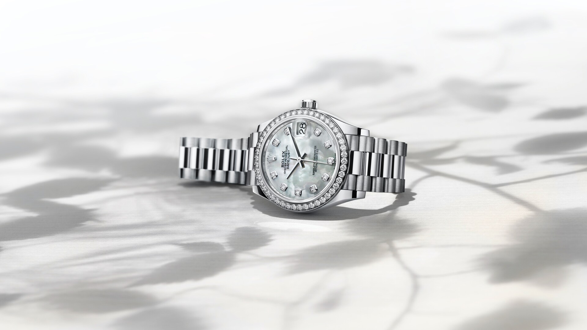 Rolex Datejust 31 watch: 18 ct white gold - m278289rbr-0005