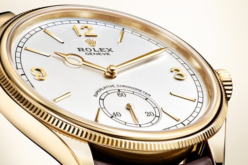 Rolex 1908 watch: 18 kt yellow gold - m52508-0006