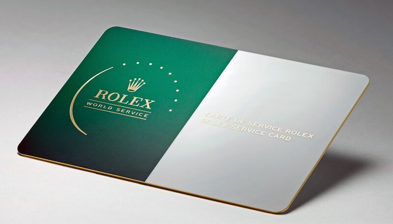 Servicing your Rolex - The Rolex Service Card | Rolex®