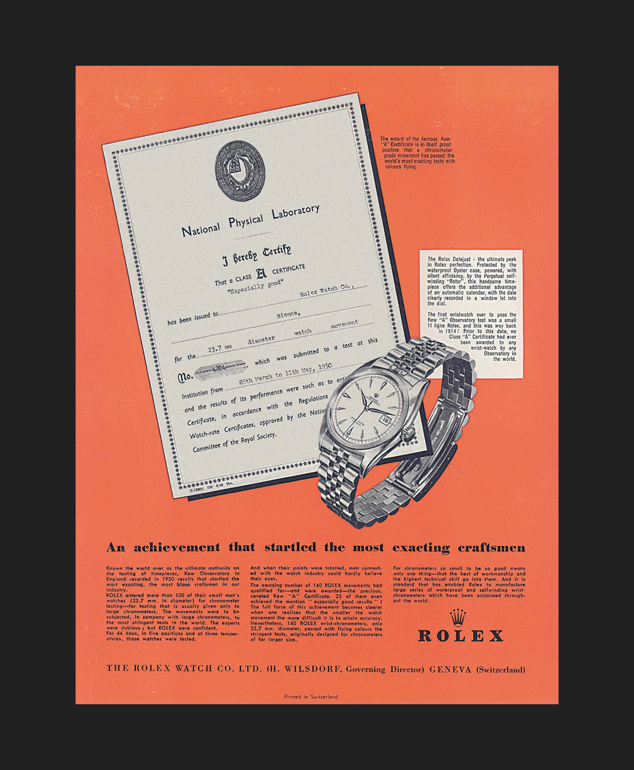 Watchmaking - A legacy of excellence | Rolex®